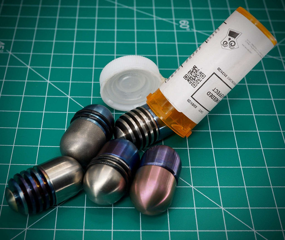 Chill Pill Mix & Match - Titanium Half – FidgetThings